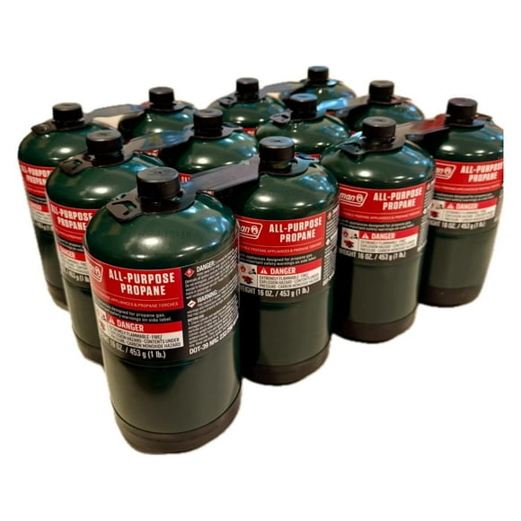 Small Green Propane Tanks