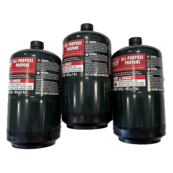 Small Green Propane Tanks