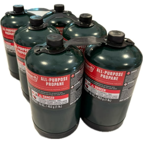 Small Green Propane Tanks