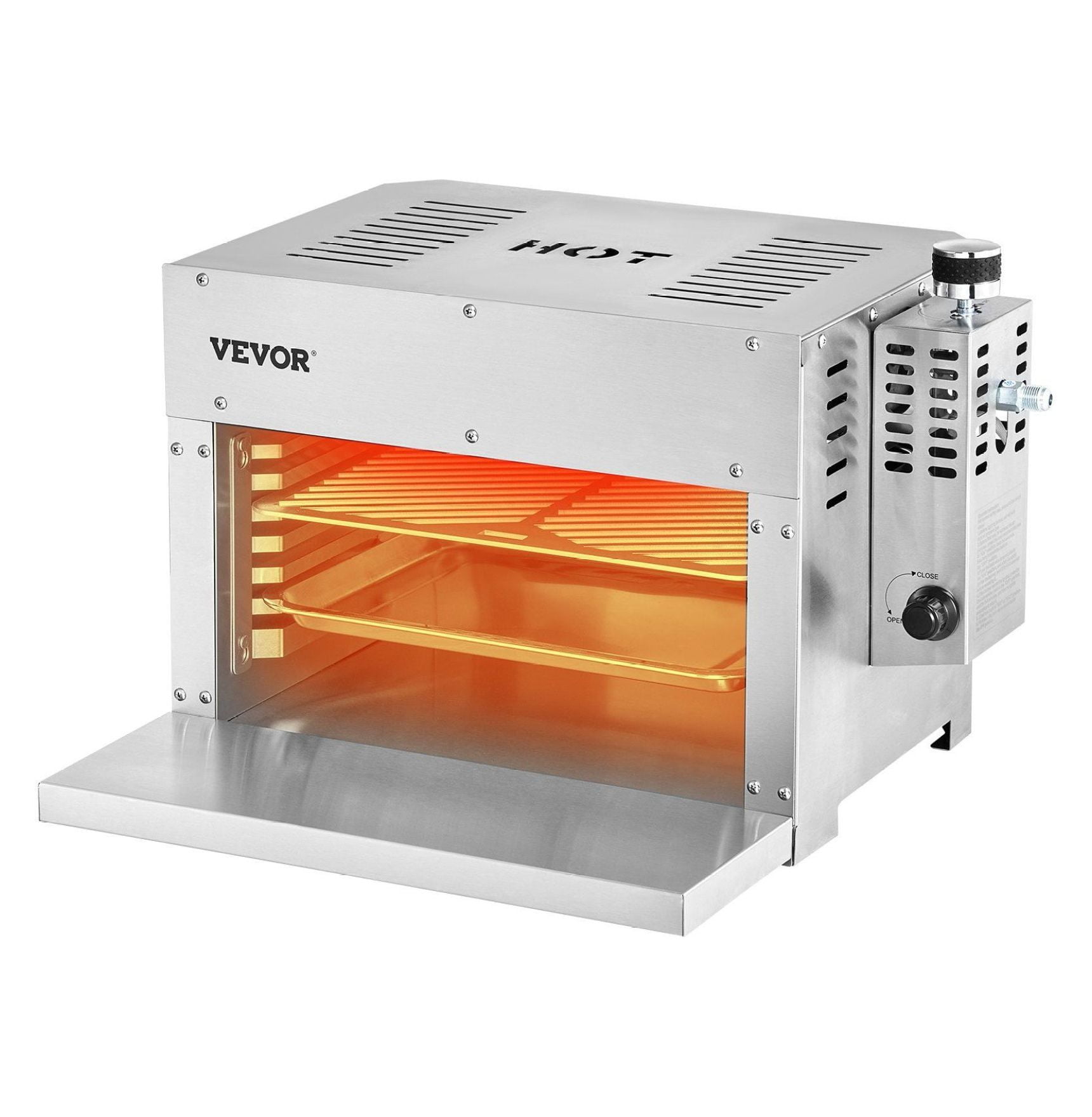 Propane Steak Grill 1500°F Portable Infrared Broiler for Outdoor ...