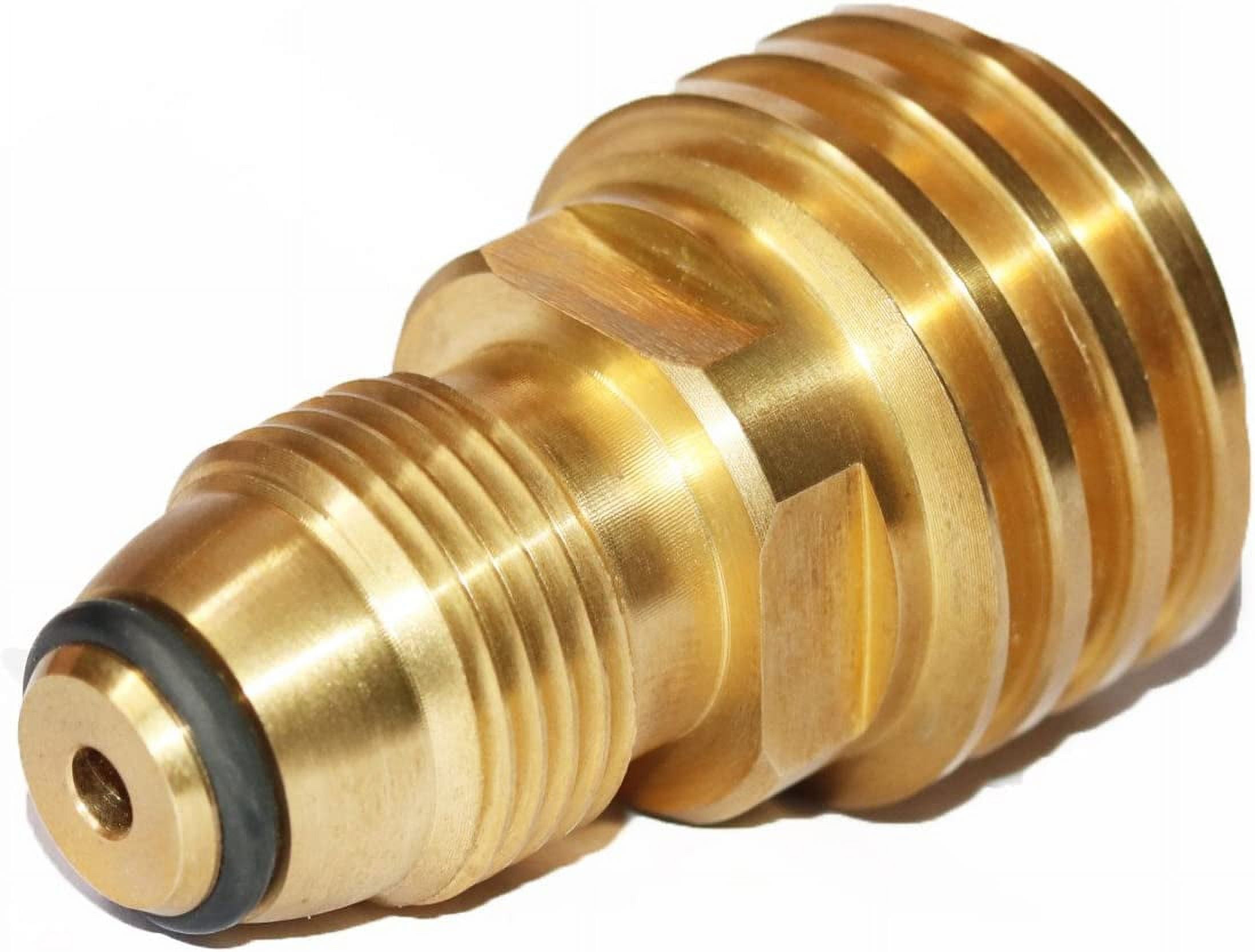 Propane Tank Adapter Converts POL LP Tank Service Valve to QCC1/Type1 ...