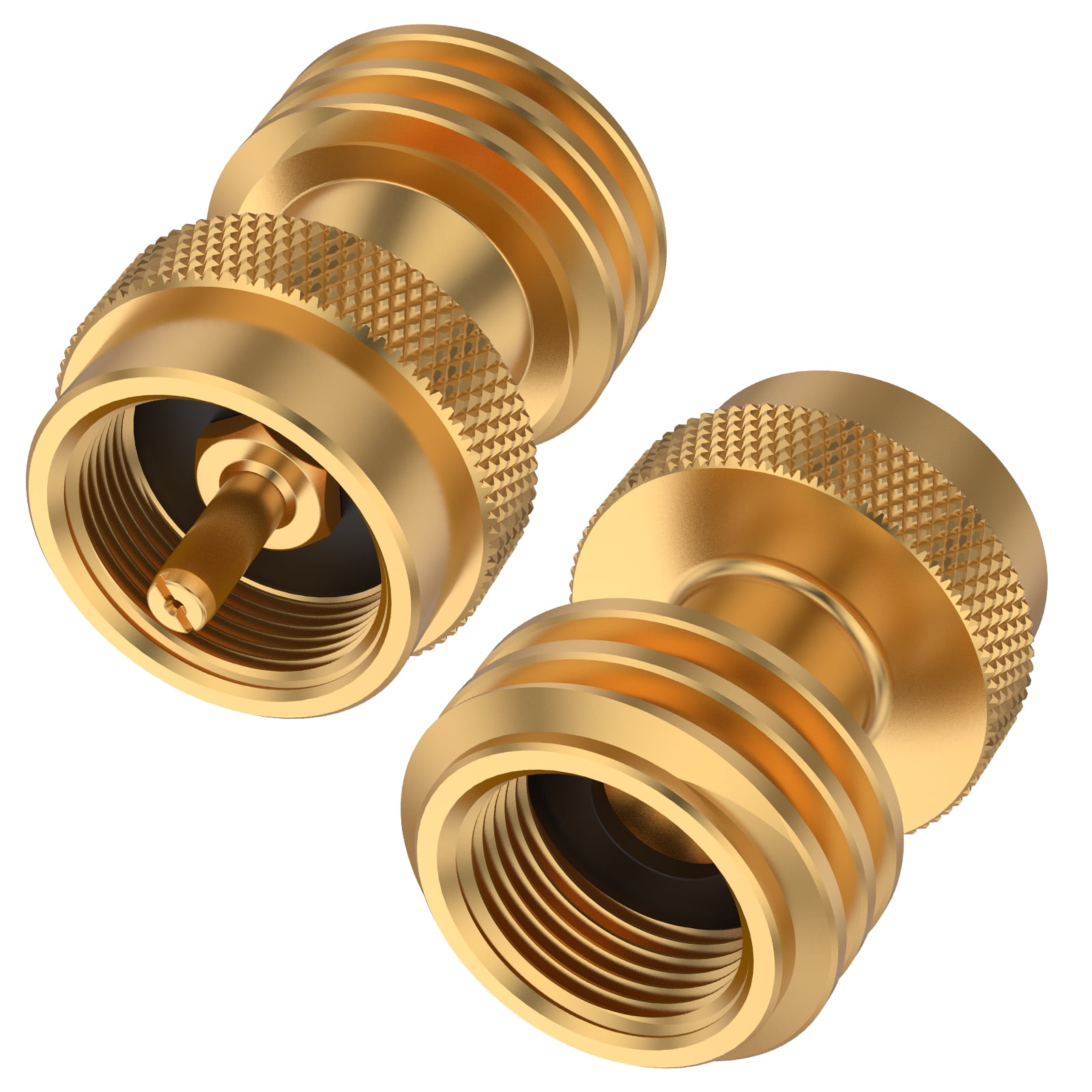 Propane Tank Adapter Sturdy Brass Propane Cylinder Adapter Compact ...