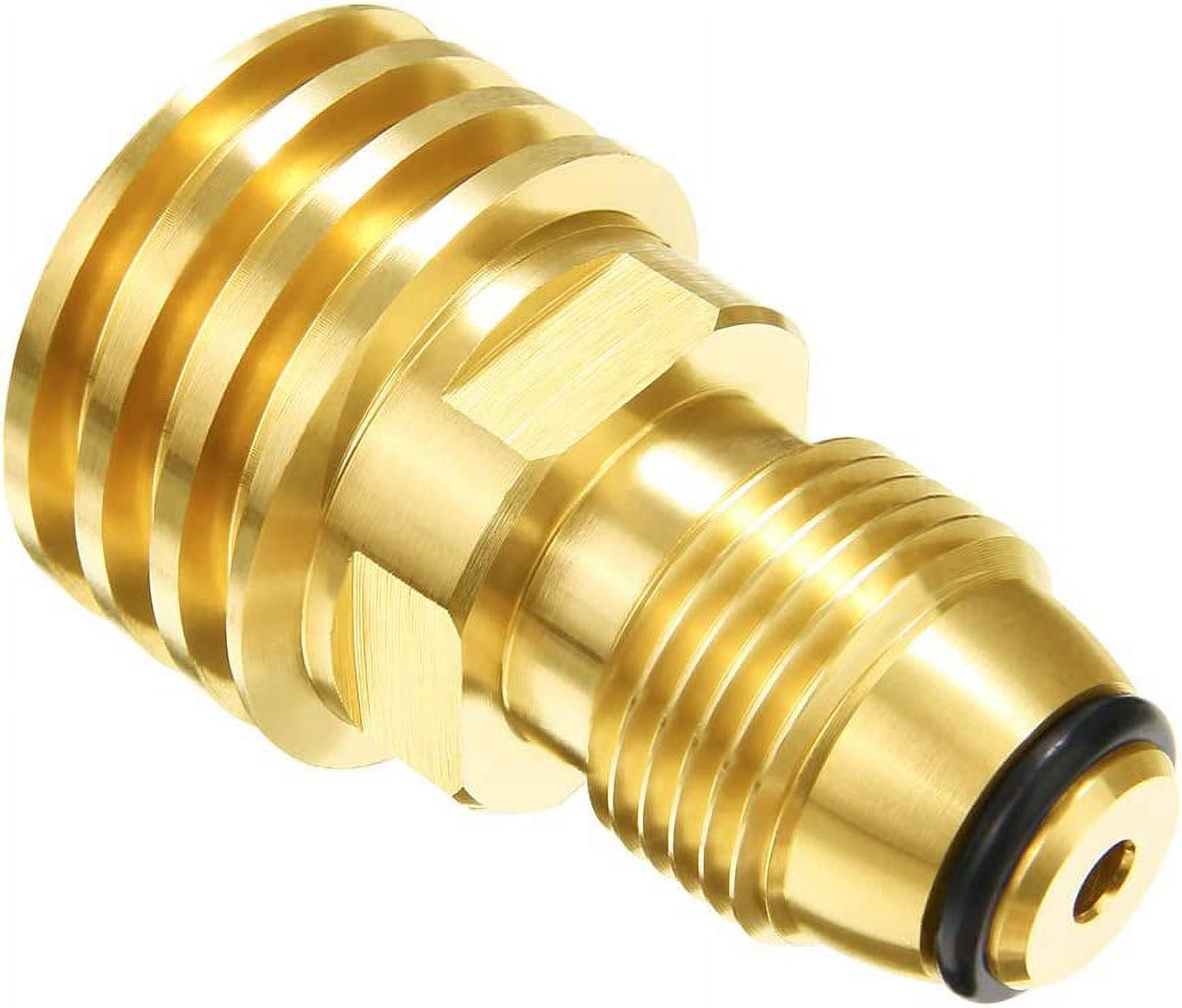 Propane Tank Adapters Converts LP Tank POL Service Valve to QCC1 Brass ...
