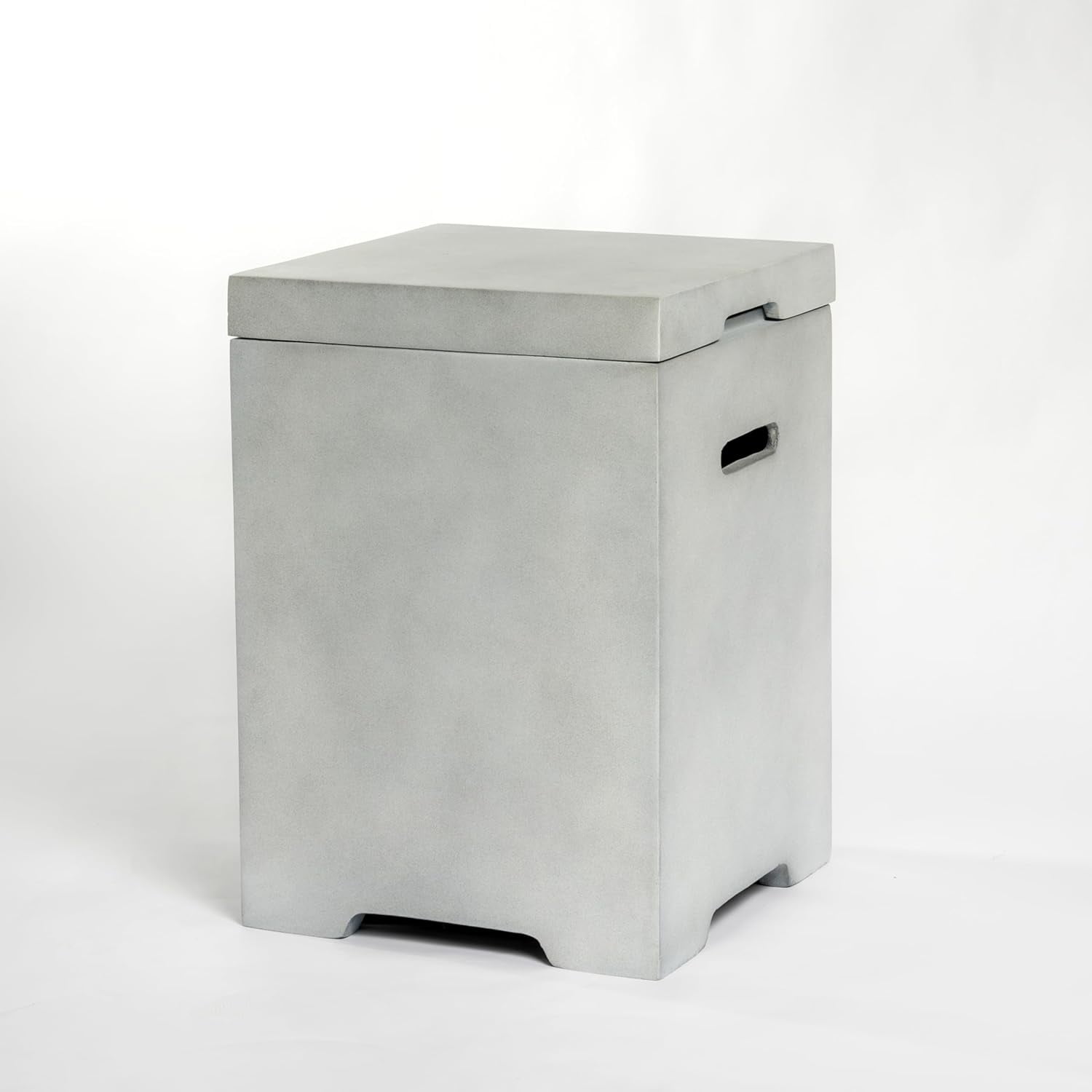 Propane Tank Cover Table for Gas Fire Pits, 20 LB Concrete Propane Tank ...