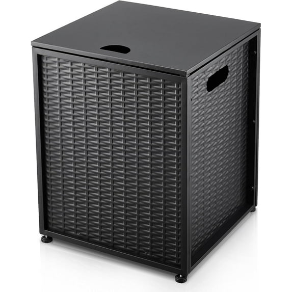 Propane Tank Cover Table, Hideaway Table for 20 LB Propane Tank, Easy ...