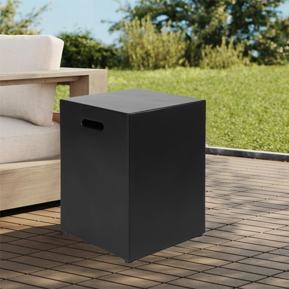 Propane Tank Cover Table, Modern Outdoor Gas Tank Covers, 16 X 20inch ...