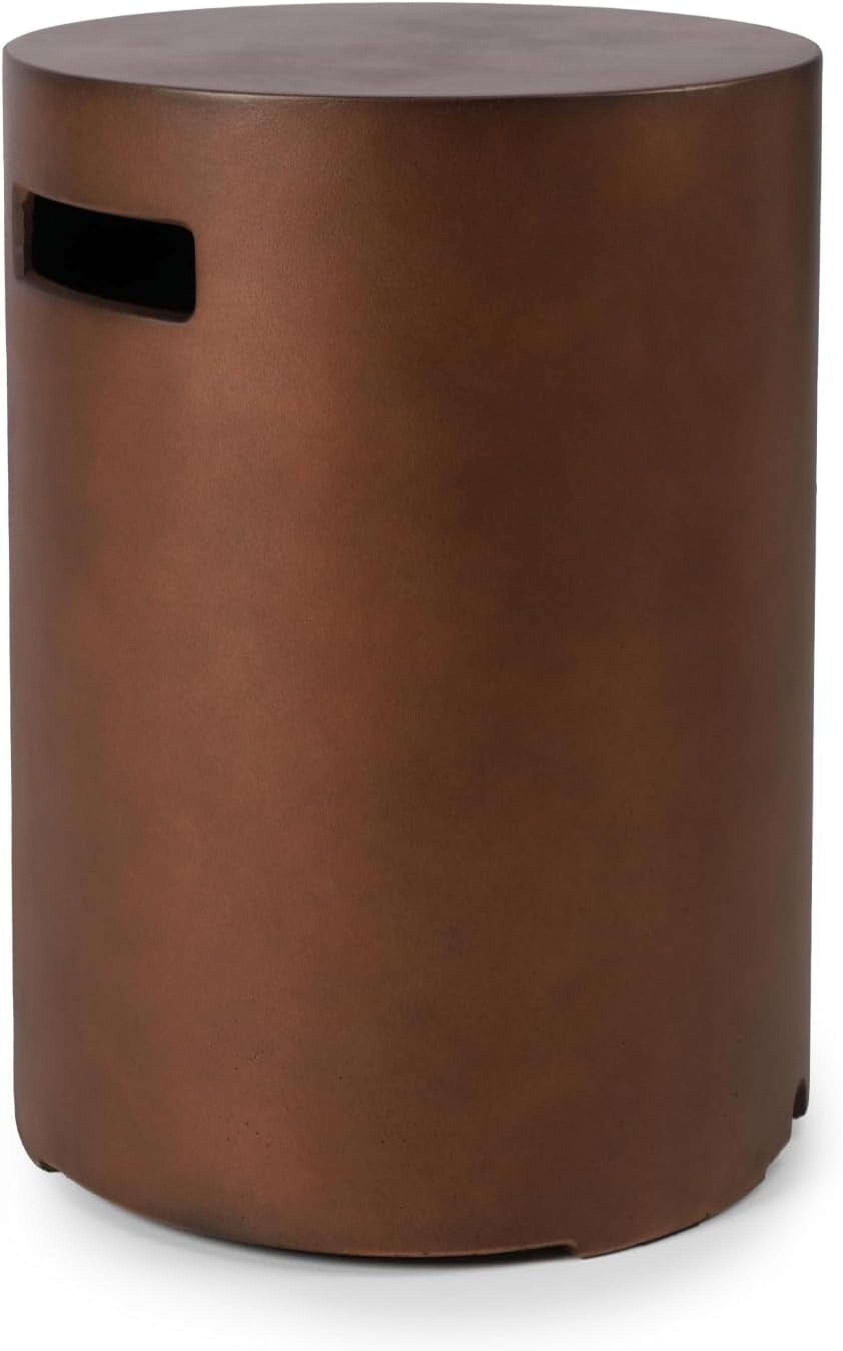 Propane Tank Cover Table, Modern Outdoor Gas Tank Covers, φ16 X 20inch ...