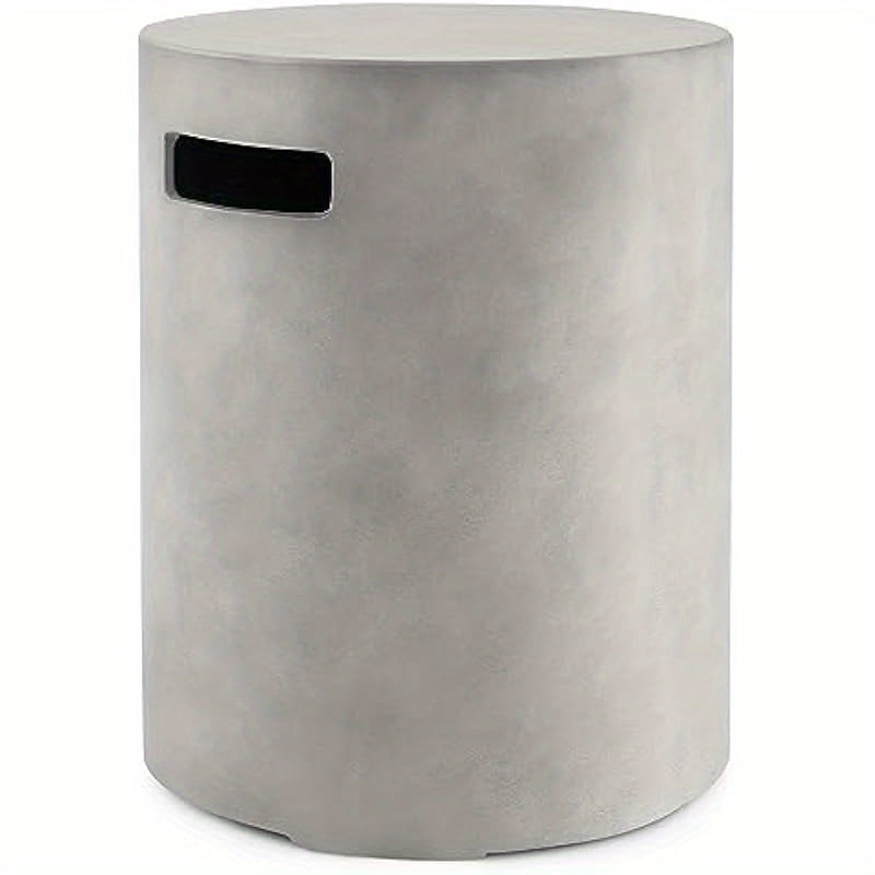 Propane Tank Cover Table Outdoor Gas Tank Storage Side Table Fits 20 ...