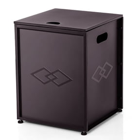 Housewise Portable Concrete Fire Pit - Indoor/Outdoor, For Table ...