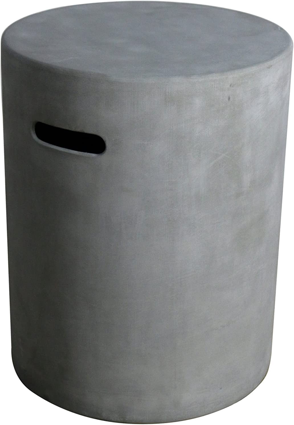 Elementi Round Propane Tank Cover Hideaway Table for 20 lb Propane Tank ...