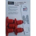Propane Tank/Cylinder POL Valve Safety Plugs, Plastic with O-ring ; 5 ...