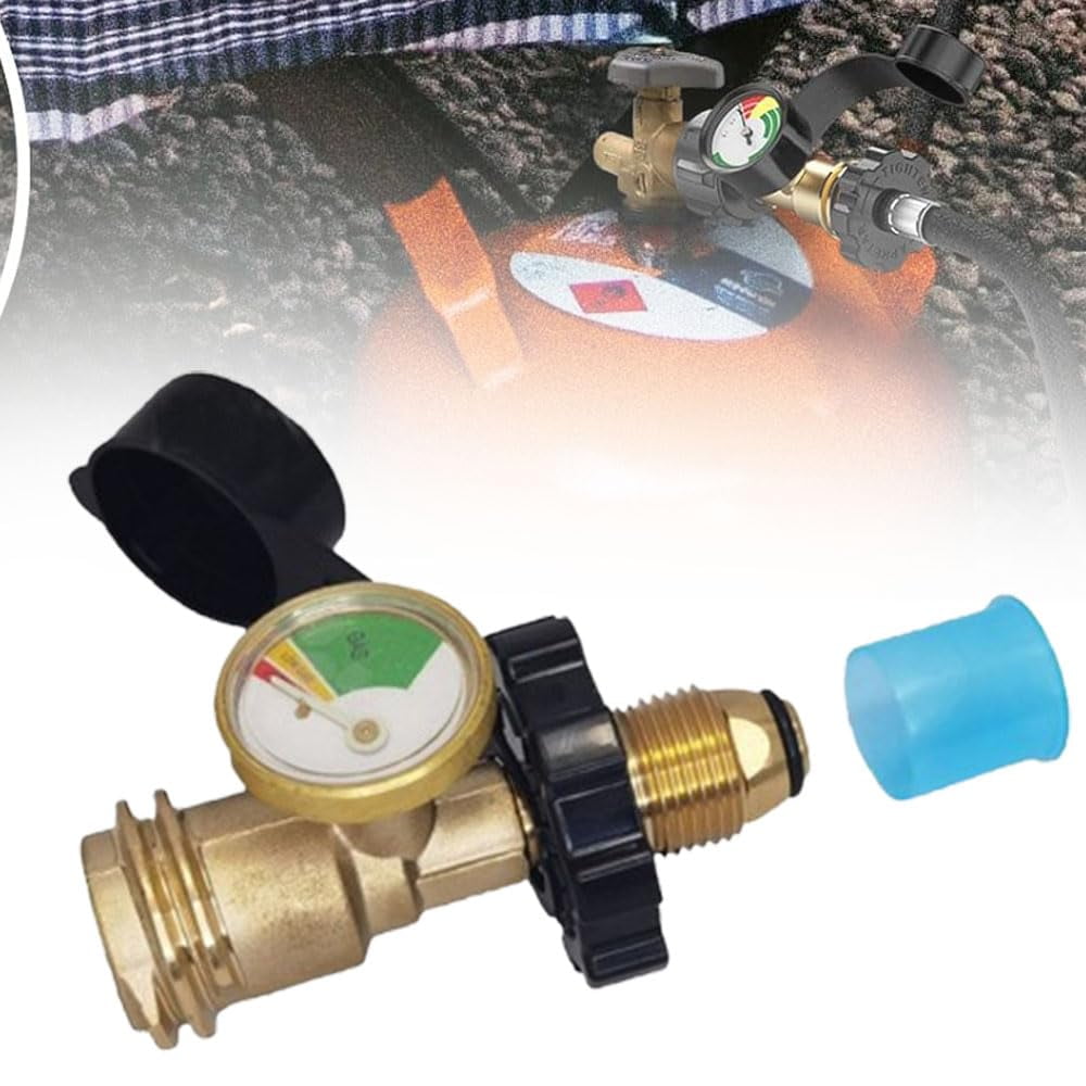 Propane Tank Gauge Level Indicator, Universal Propane Tank Gauge for 5 ...