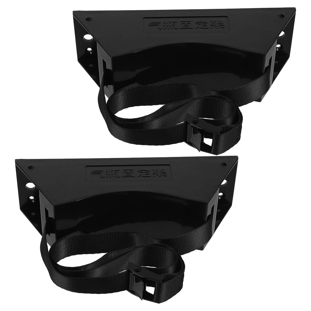 Cylinder Wall Bracket Propane Tank Holder Wall Mounted 40L Gas Cylinder ...