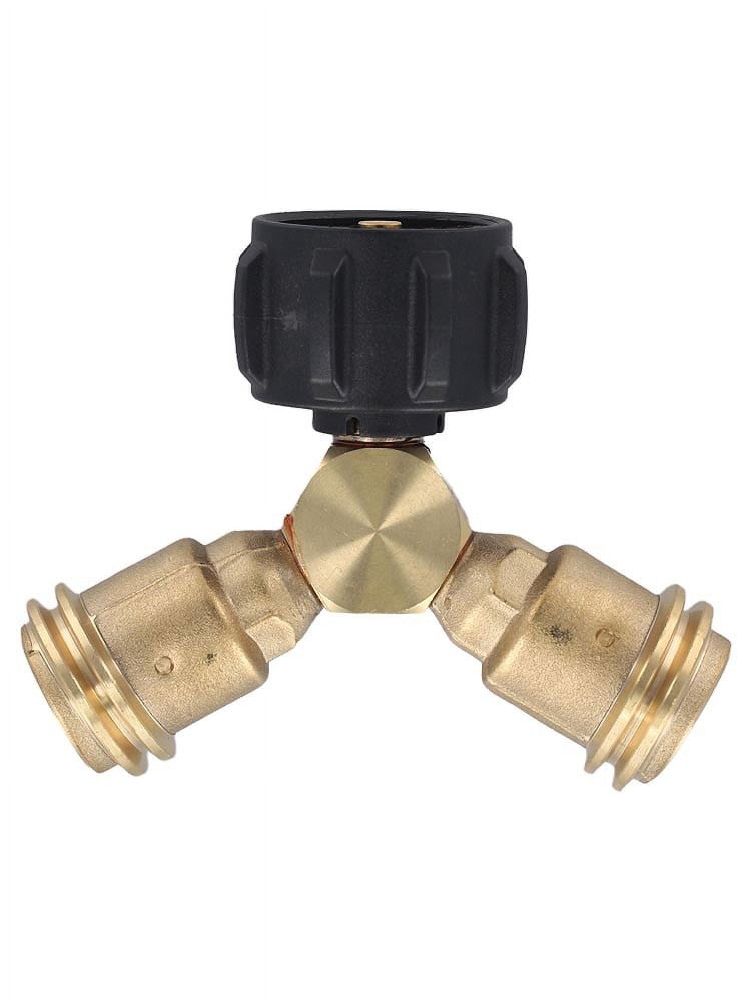 Patio Gas Regulator Shut Off Valve DOZYANT Propane Splitter, Propane ...