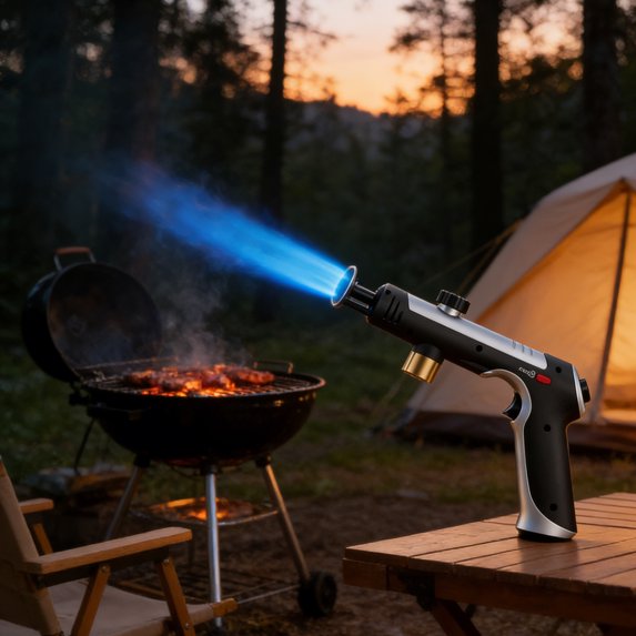 Propane Torch, Adjustable Flame Propane Torch, Precision High Heat Blow ...