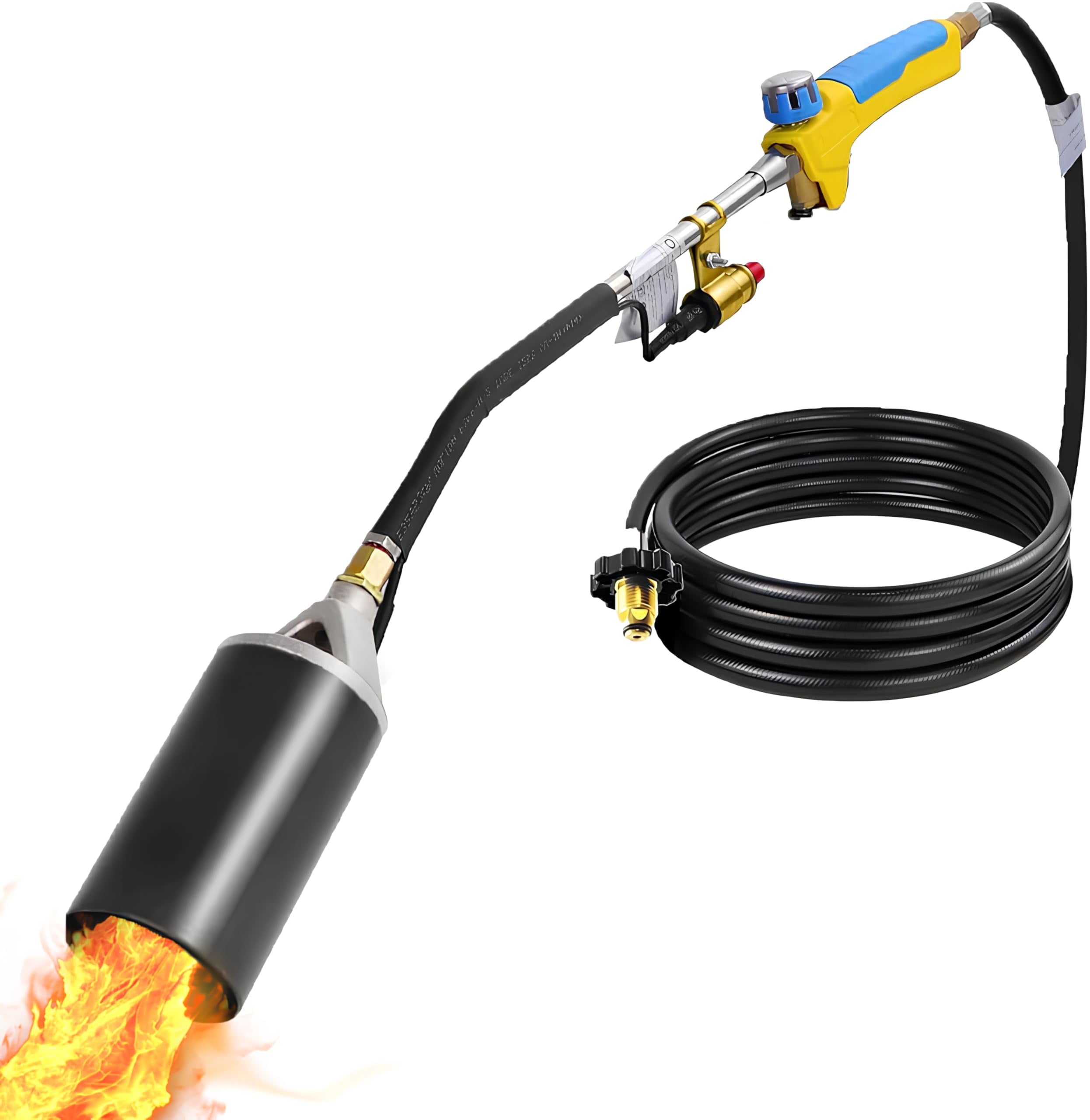 SGS Propane Torch, 500,000 BTU Blow Torch, 6 FT Hose, Turbo Trigger ...