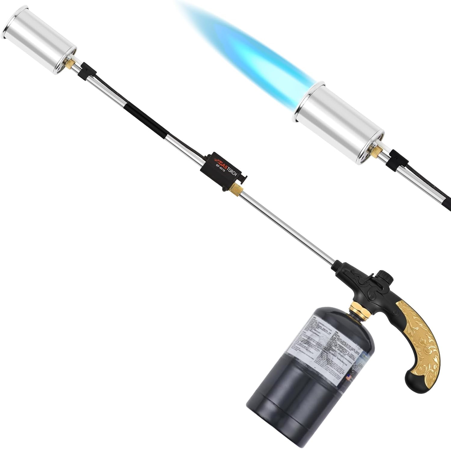 Propane Torch Burner Weed Torch with High Output 800,000 BTU Heavy Duty ...