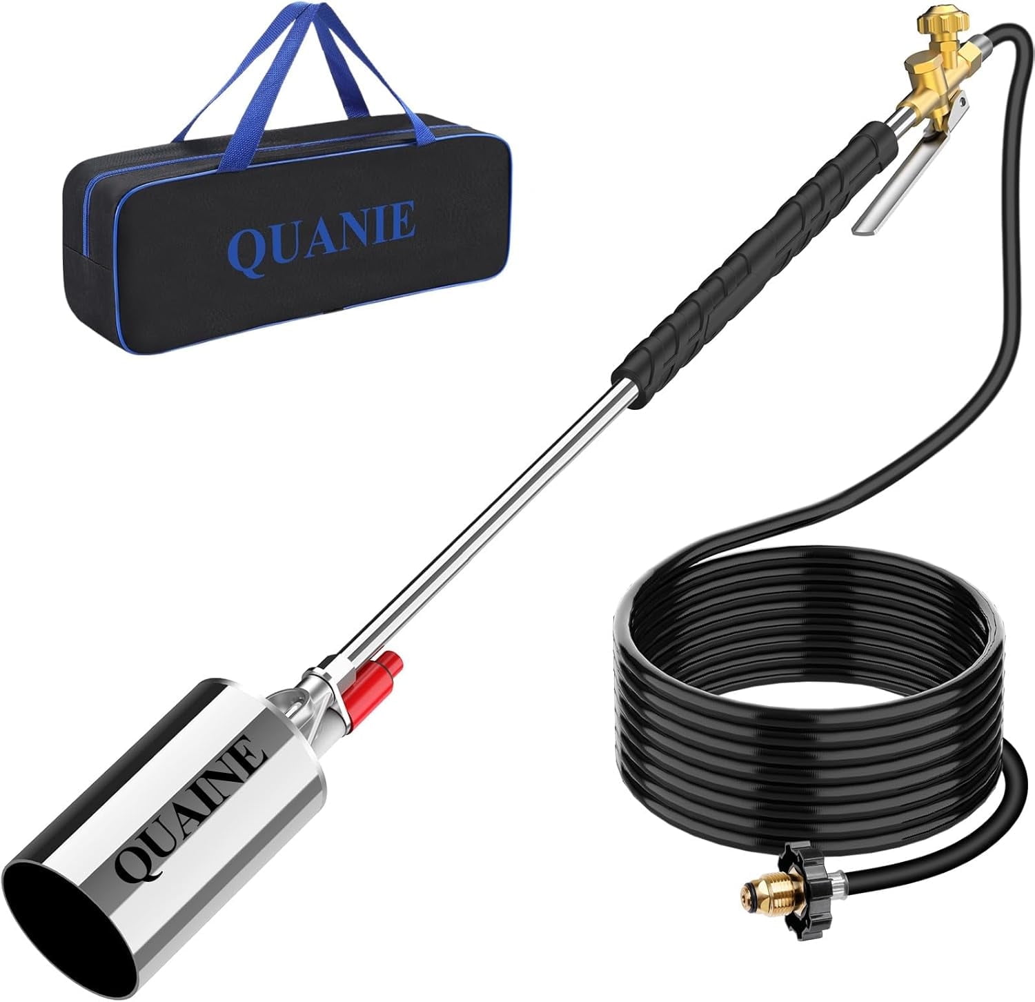 Propane Torch Weed Burner,High Output 2,400,000 BTU with Storage Bag ...