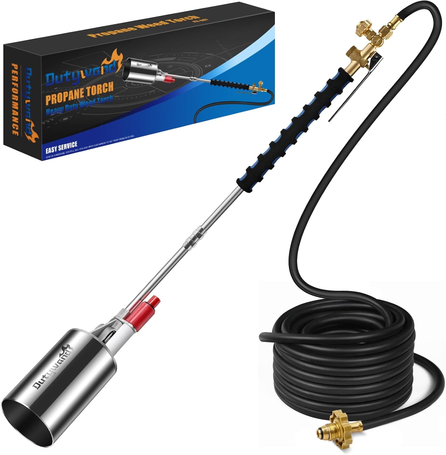 Propane Torch Weed Burner Kit, High Output Propane Torch with Igniter ...