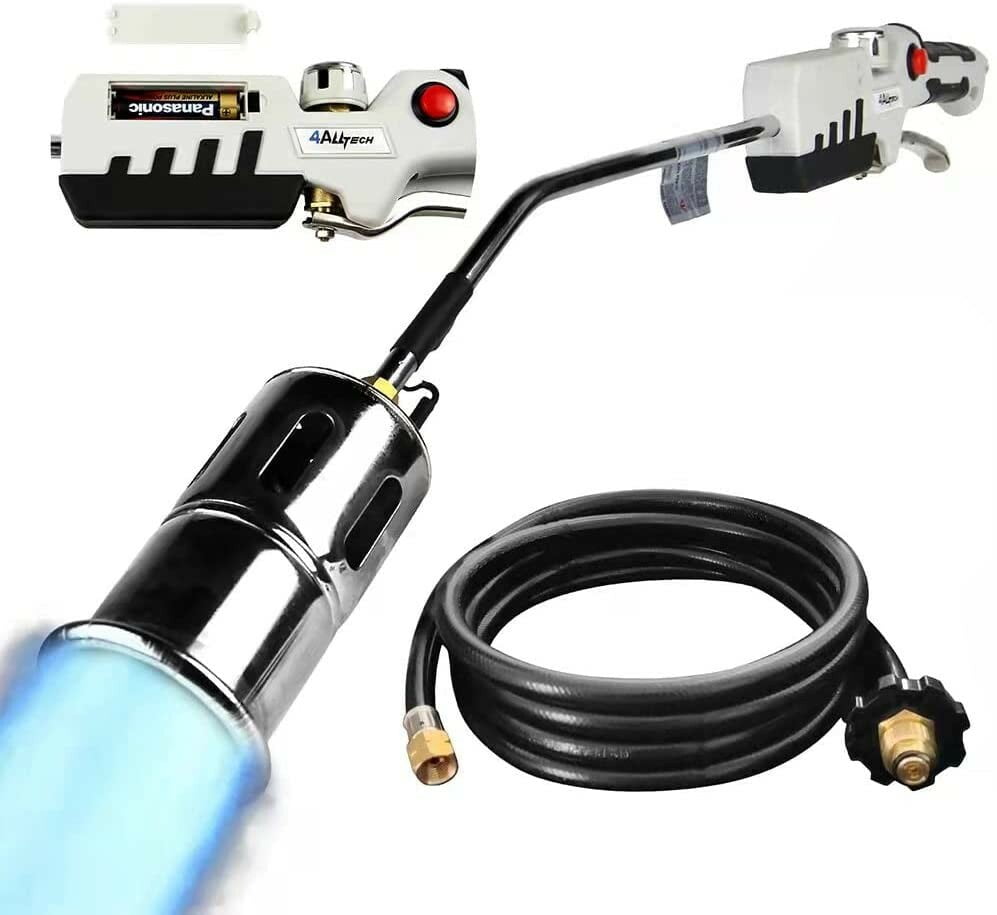 Propane Torch Weed Burner Roofing Torch Electronic Ignitor Easy Light ...