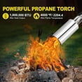 Propane Torch Weed Burner, Weed Torch with 10FT Hose, High Output ...