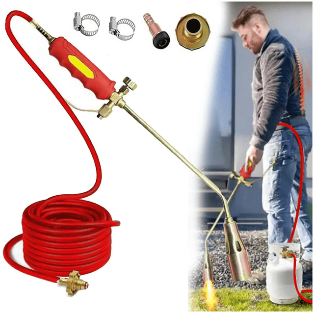 Head Snow Melting Propane Burner Weed Burner Torch 1,900,000 BTU With ...