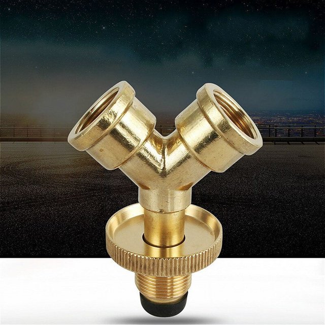 Propane Y Splitter Adapter Propane Tank Tees Refill Cylinder Tank ...