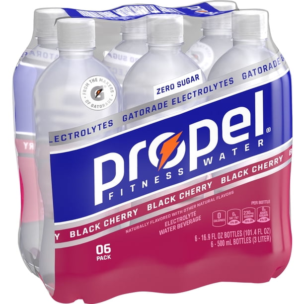 Propel 500ML 24 Pk Black Cherry - Walmart.com