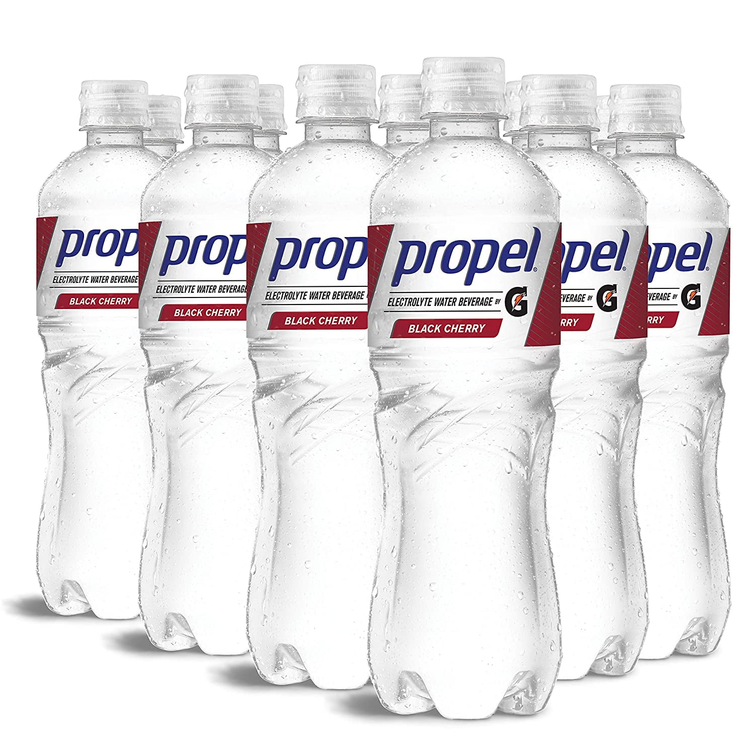 Propel, Black Cherry Zero Calorie, Electrolytes & Vitamins C&E, 24oz ...