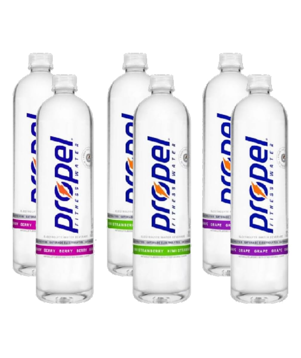 Propel Electrolyte Water With s, 33.8 Fl Oz, Plastic Bottles ||Variety ...