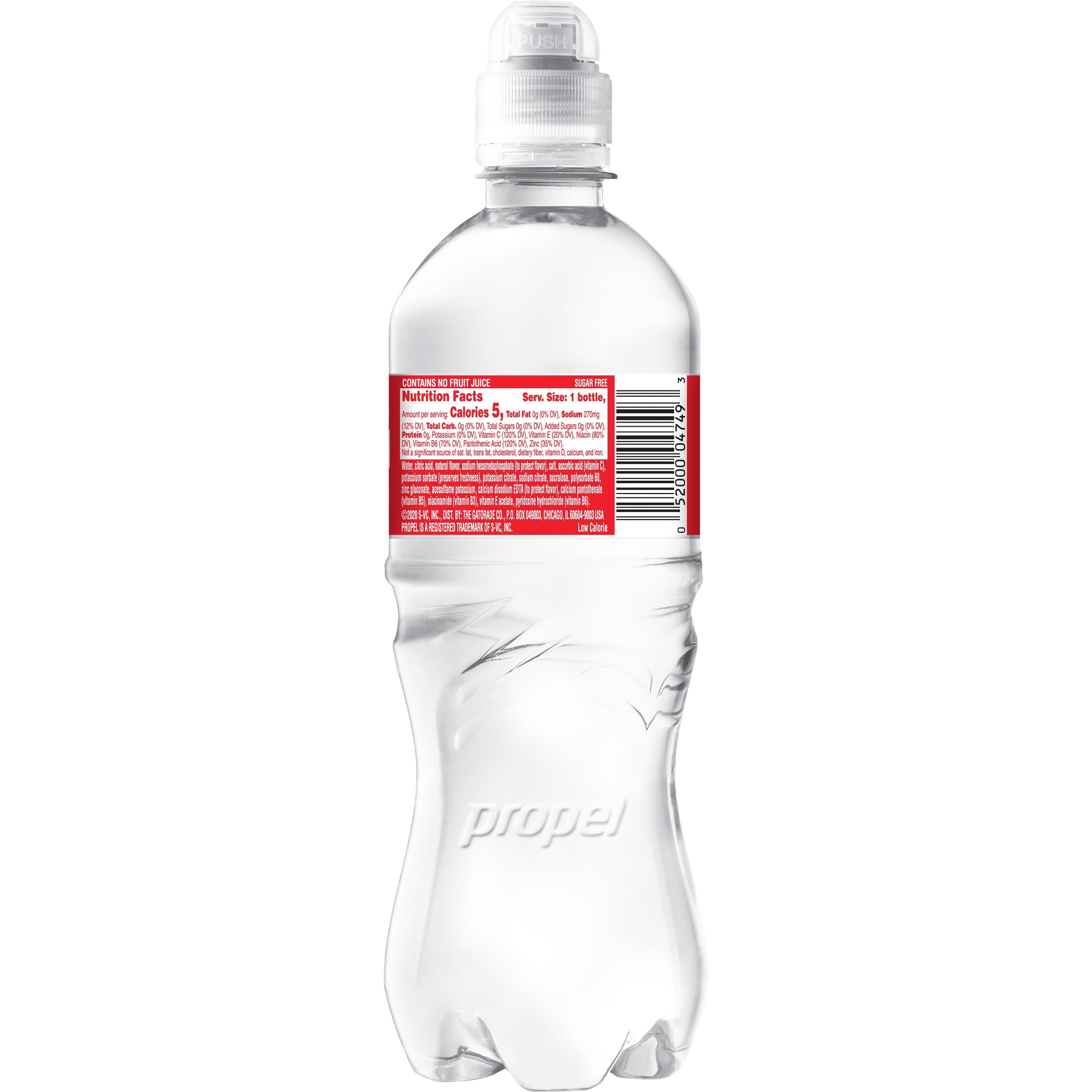 Propel Immune Support Orange Raspberry Electrolyte Water, 20 fl oz ...