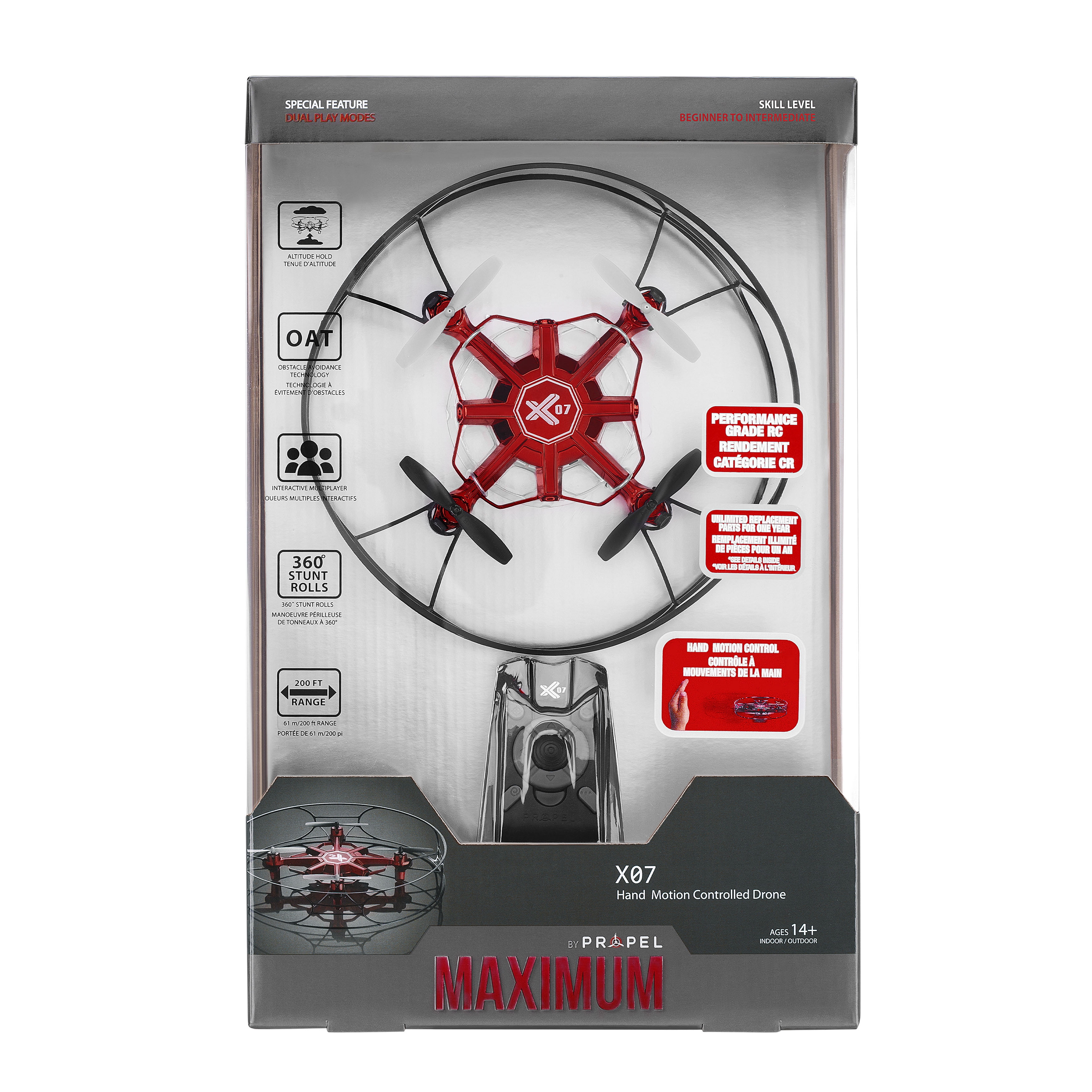 Propel Maximum Red Motion Drone - Walmart.com