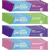 Propel Powder Packets, 4 Flavor Variety Pack With Electrolytes, and No ...