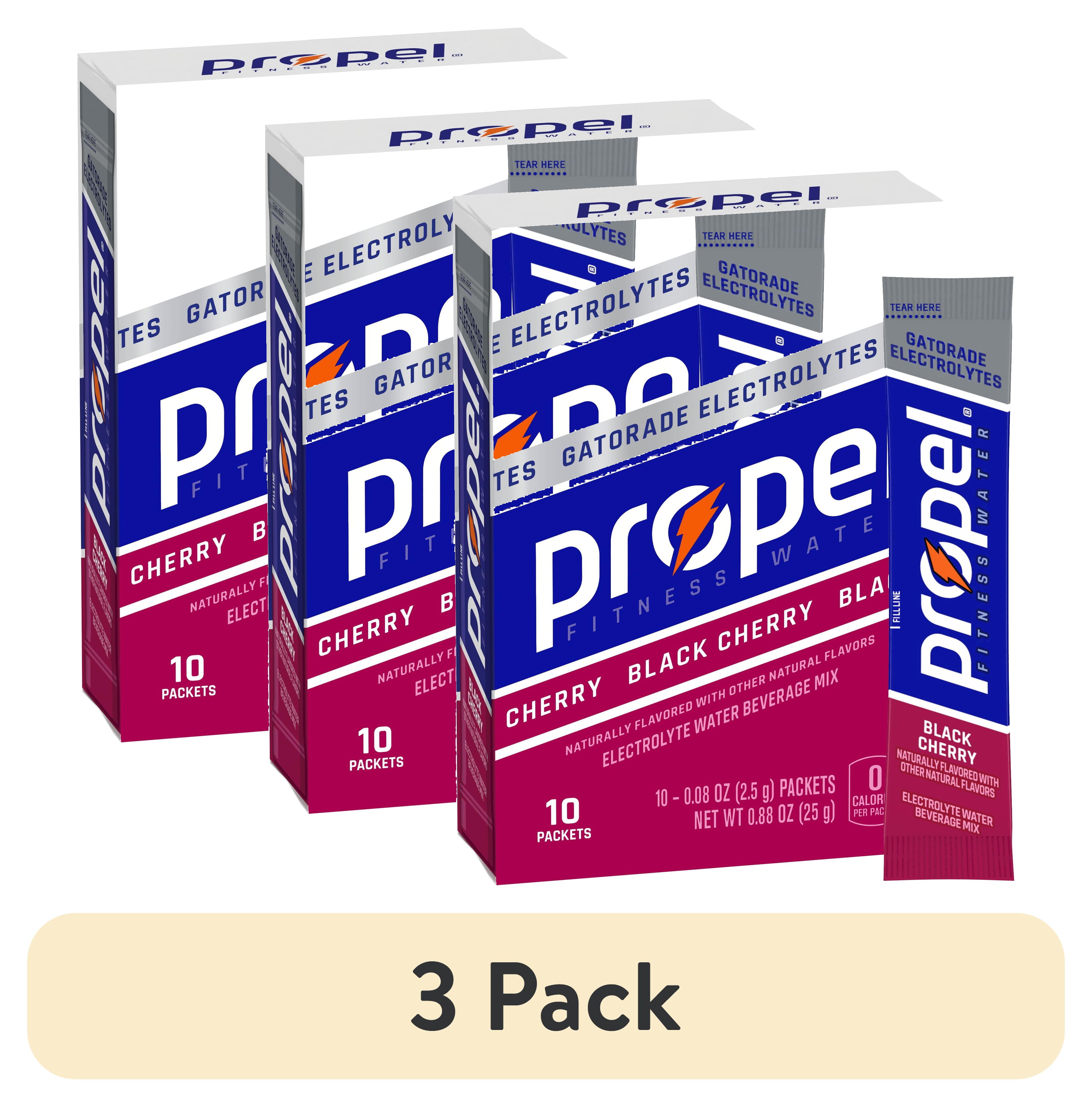 (3 pack) Propel Powder Packets with Electrolytes, Vitamins and No Sugar ...