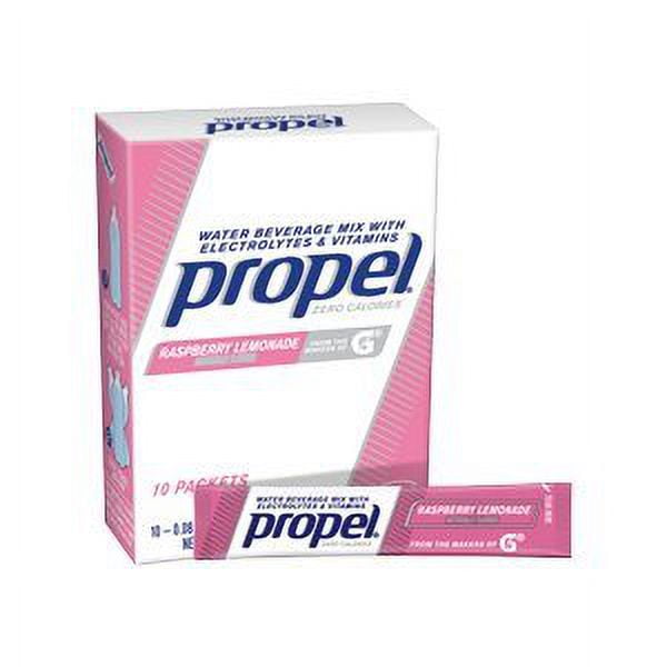 Propel Powder Sticks Raspberry Lemonade, 10-count (Pack of 6) - Walmart.com