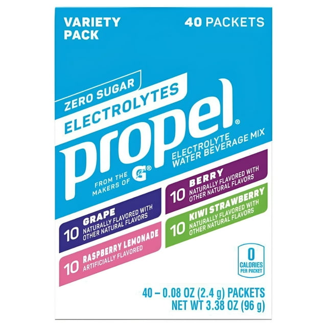 Propel Electrolyte Fitness Drink, Vitamin Enhanced Powder Packets ...