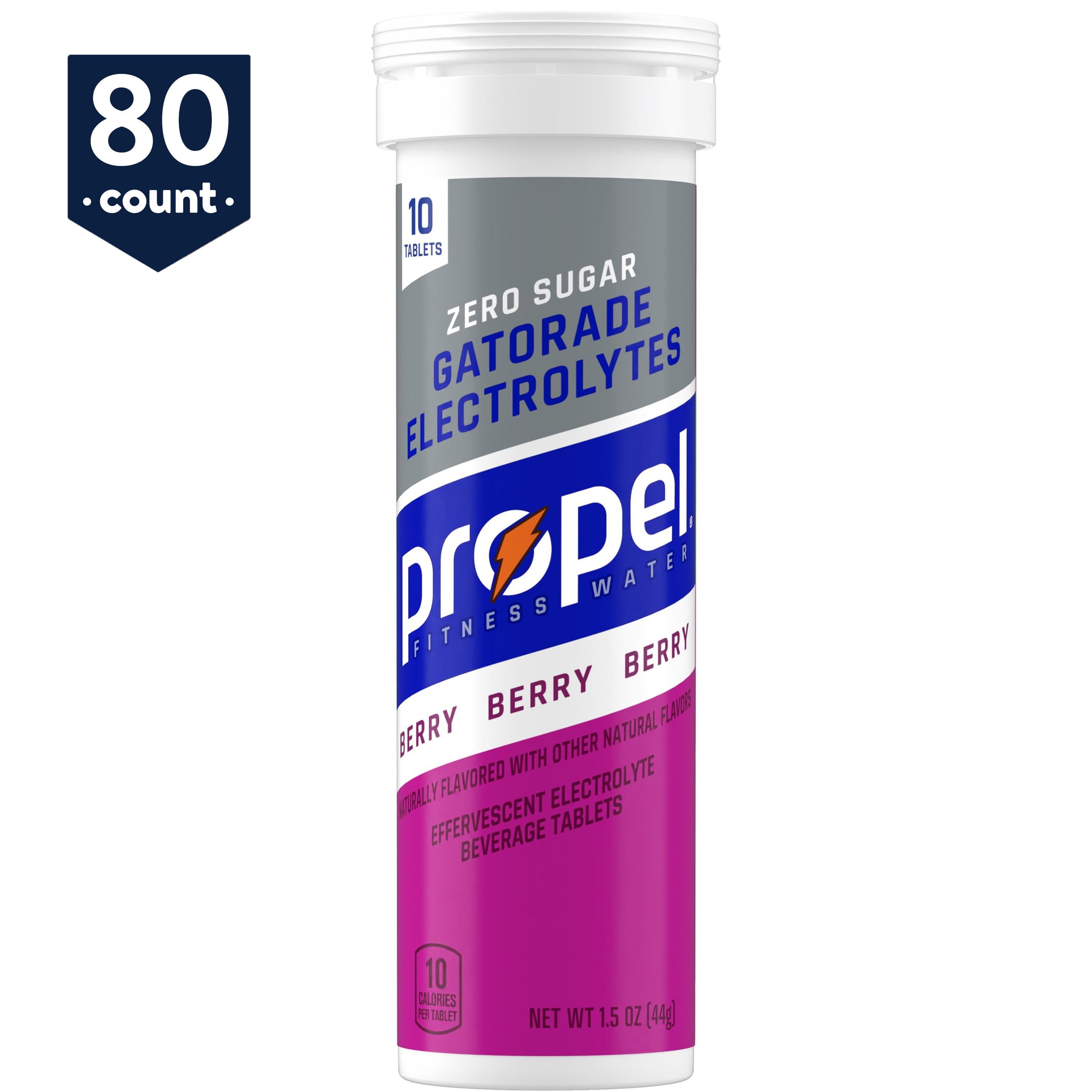 Propel Tablets Sports Drink Mix, Berry, 1.5oz, 80 Count - Walmart.com