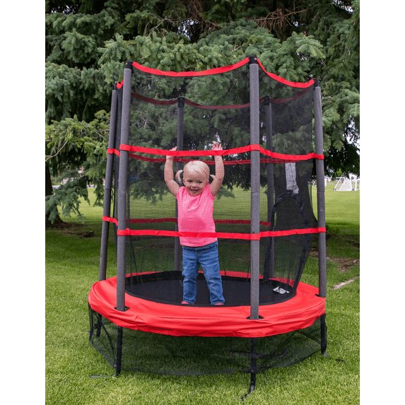 Propel Trampolines 55" Round Trampoline for Pre School with Safety Net ...