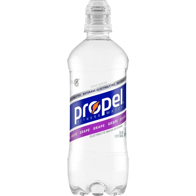 Propel Zero Grape Water, 20 Oz Fliptop - Walmart.com
