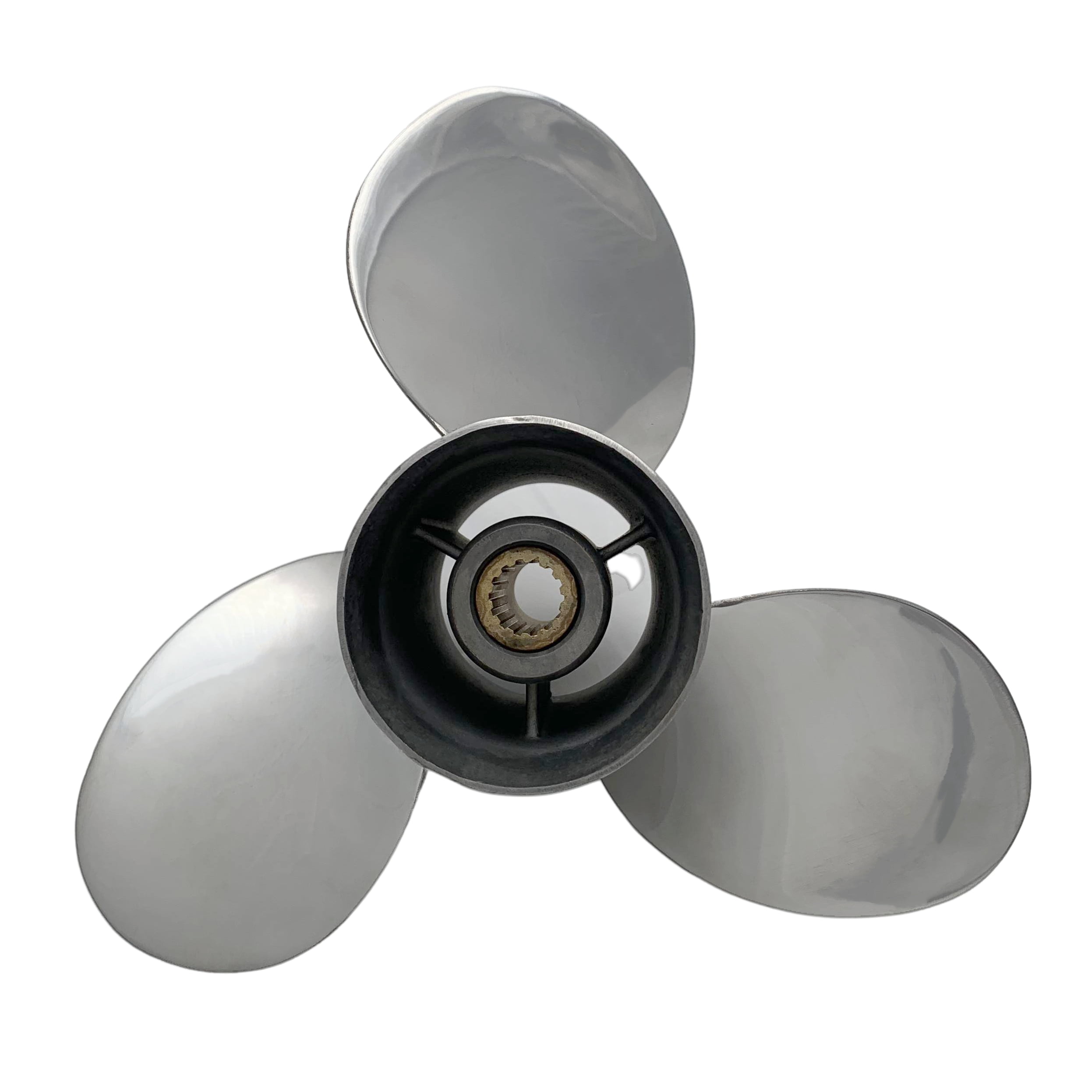 Propeller 10 1/4x16 for JOHNSON Outboard 3 Blades Stainless Steel Prop ...