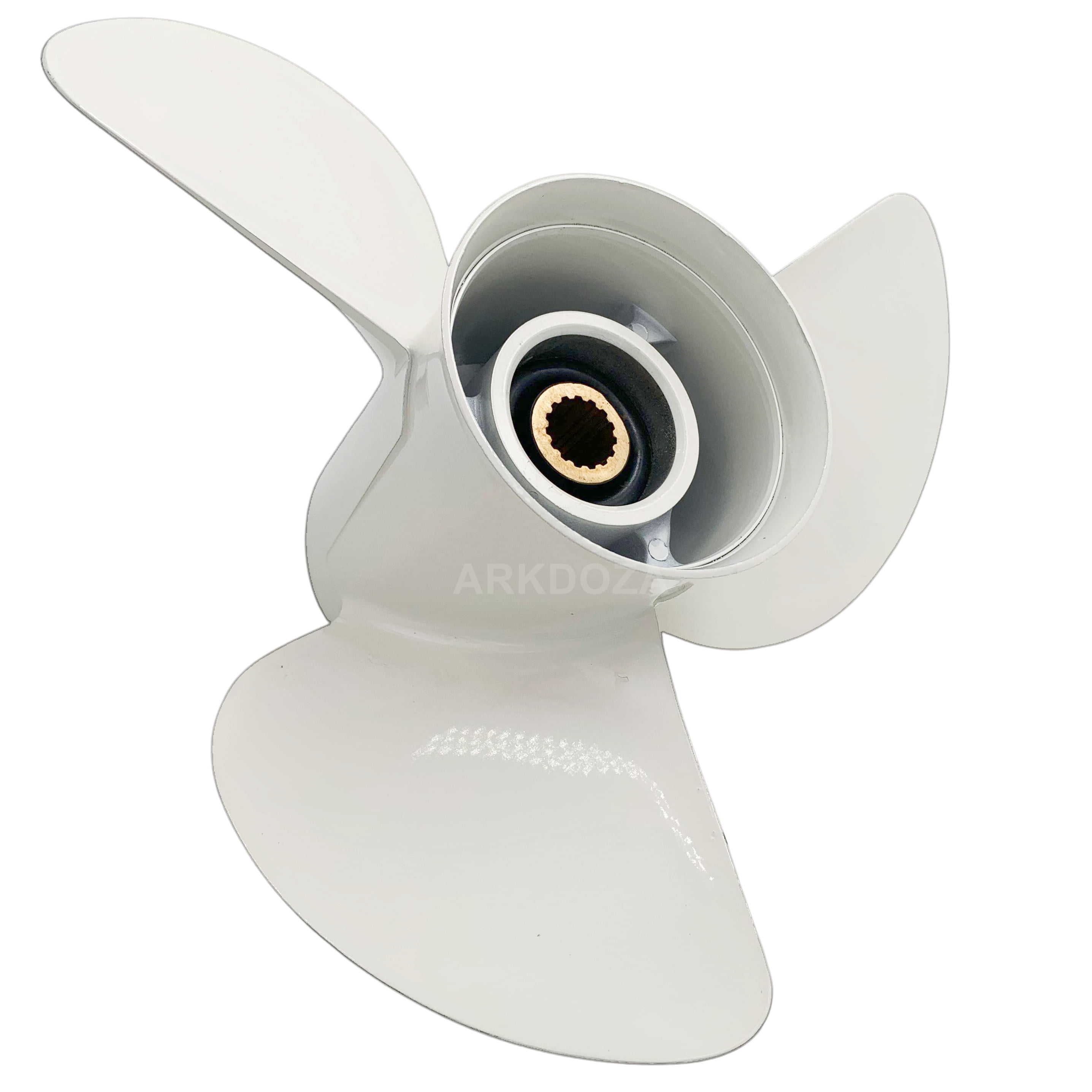 Propeller 14 1/2x17 for Yamaha Outboard 150-250HP Aluminum 15 Tooth OEM ...