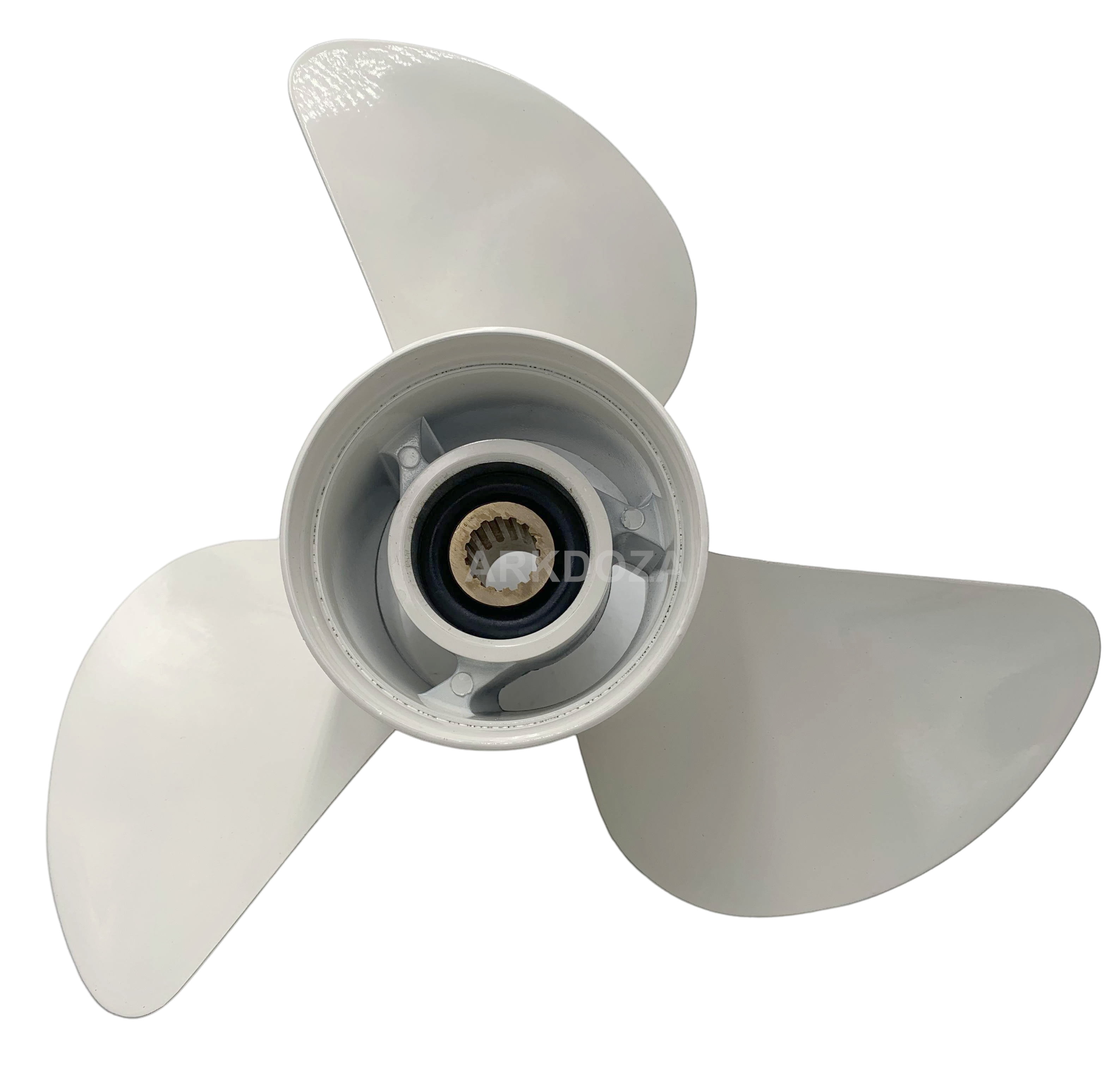 Propeller 15x17 for Yamaha Outboard 150-400HP Aluminum 15 Tooth ...
