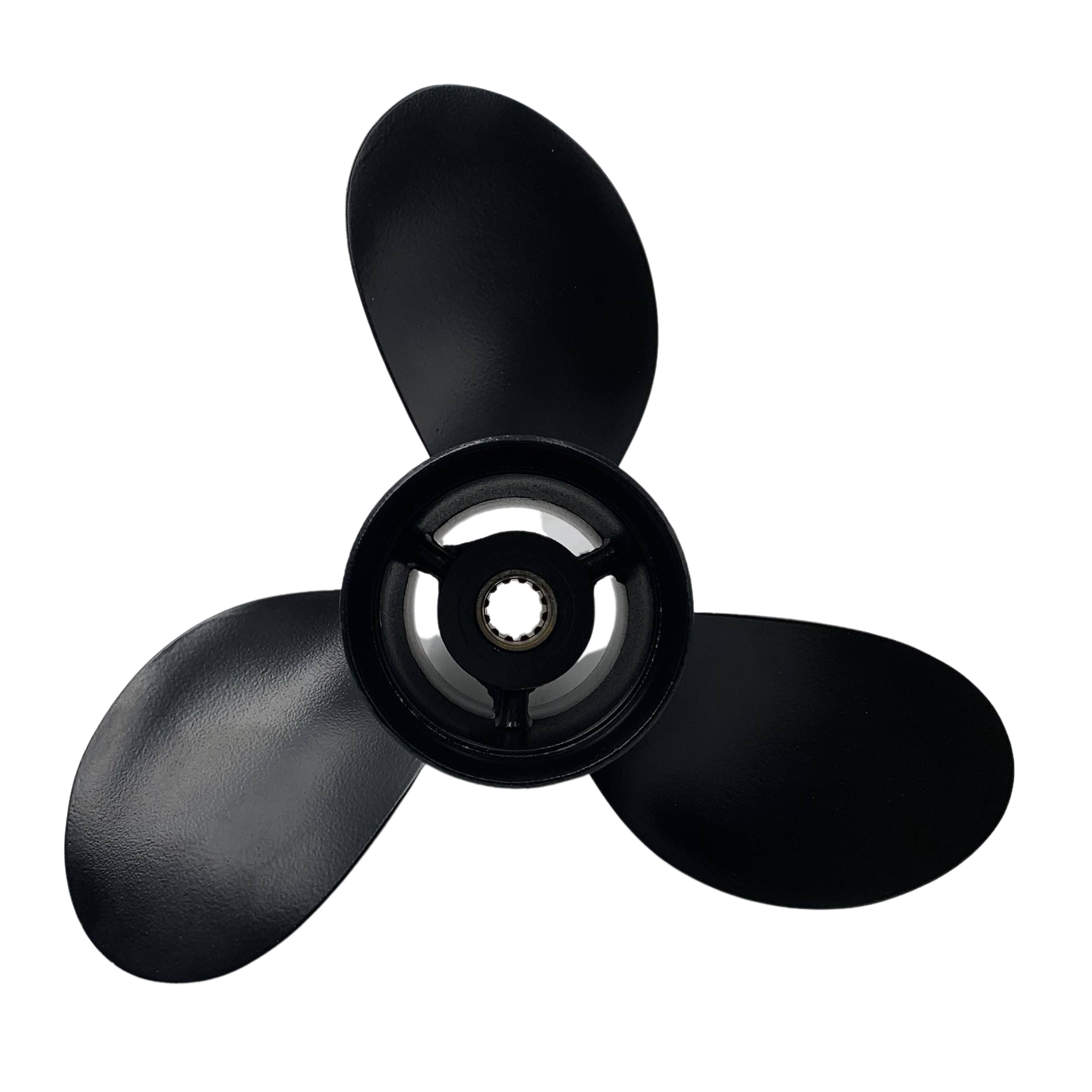 Propeller 8.9x9.5 for TOHATSU Outboard 3 Blades Aluminum Prop 12 Tooth ...