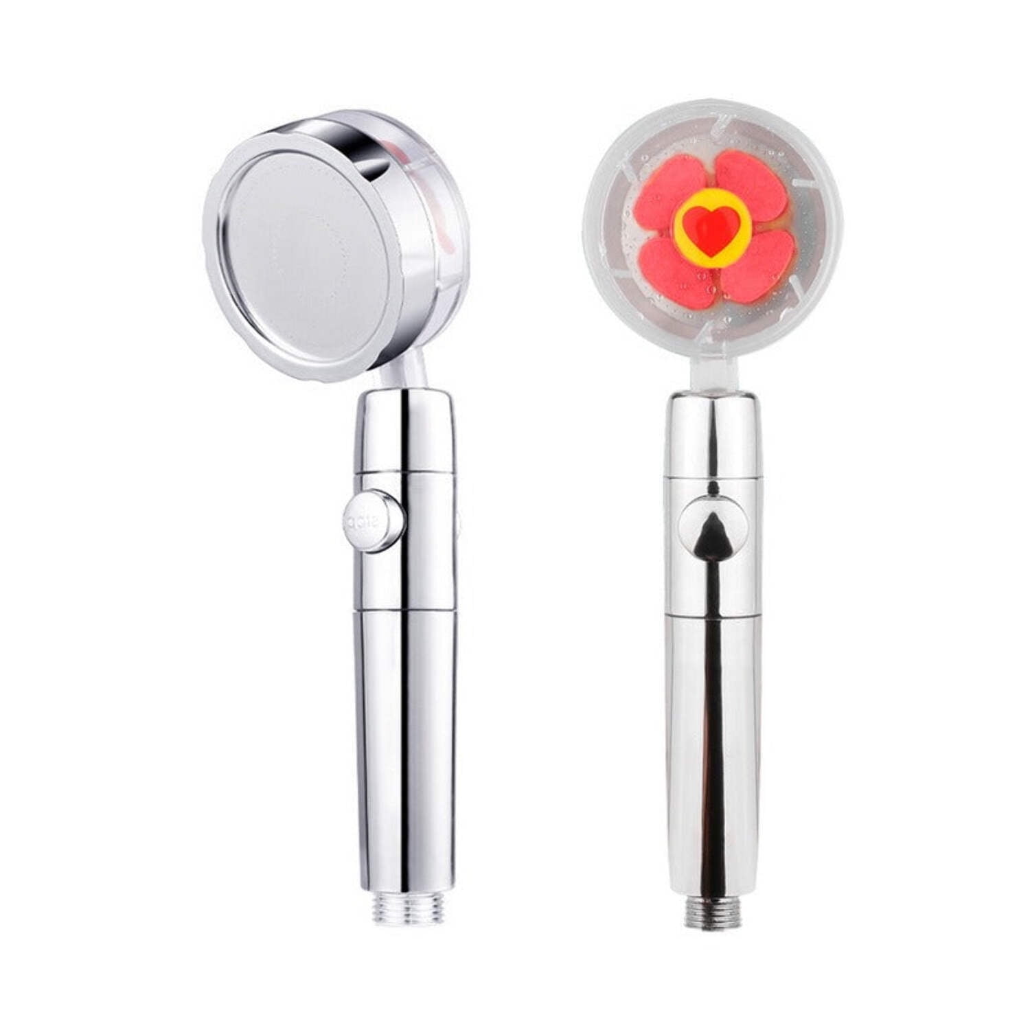 Propeller Driven Shower Head With Stop Button And Cotton Filter ...