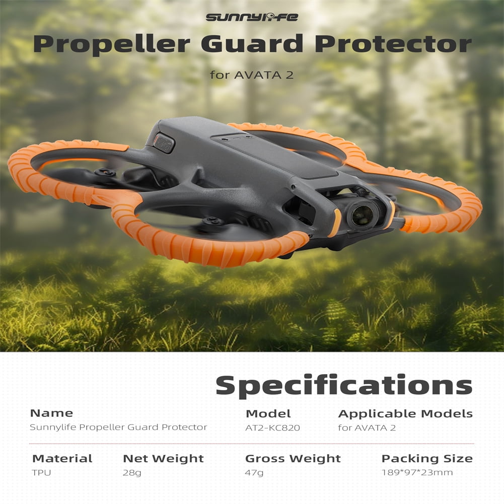 Propeller Guard Protector Anti-collision Bumper Compatible for AVATA 2 ...