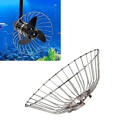 Propeller Net, 12V Marine Electric Outboard Propeller Safety Net Cover ...