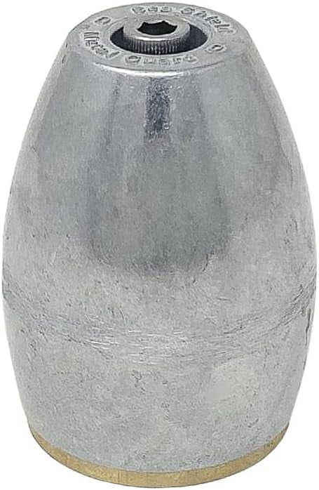 Propeller Nut D Zinc Anode Complete with Brass Plug | Shaft Size 1-1/4 ...