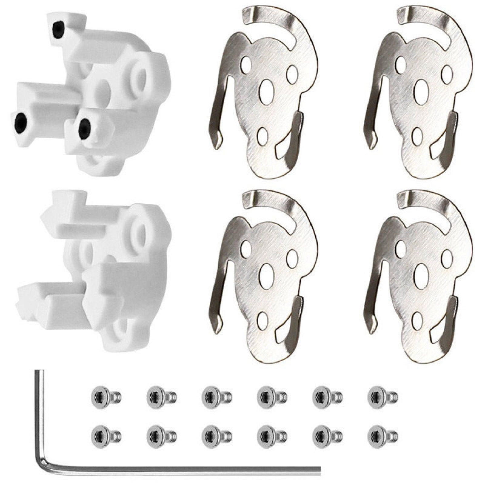 Propeller Plate Kit Metal & Plastic, 4 Plates, 4 Gaskets, 10 Screws ...