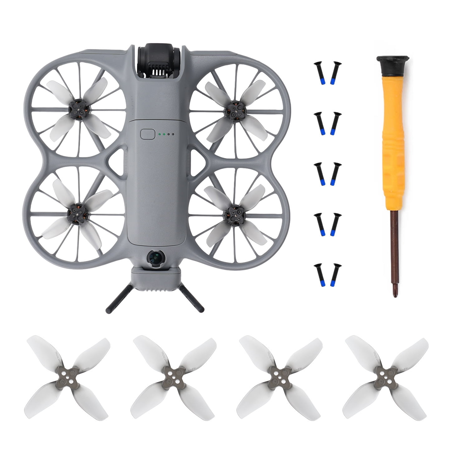 Propellers 4-Blade Paddles for DJI NEO 2, Propeller Replacement Spare ...