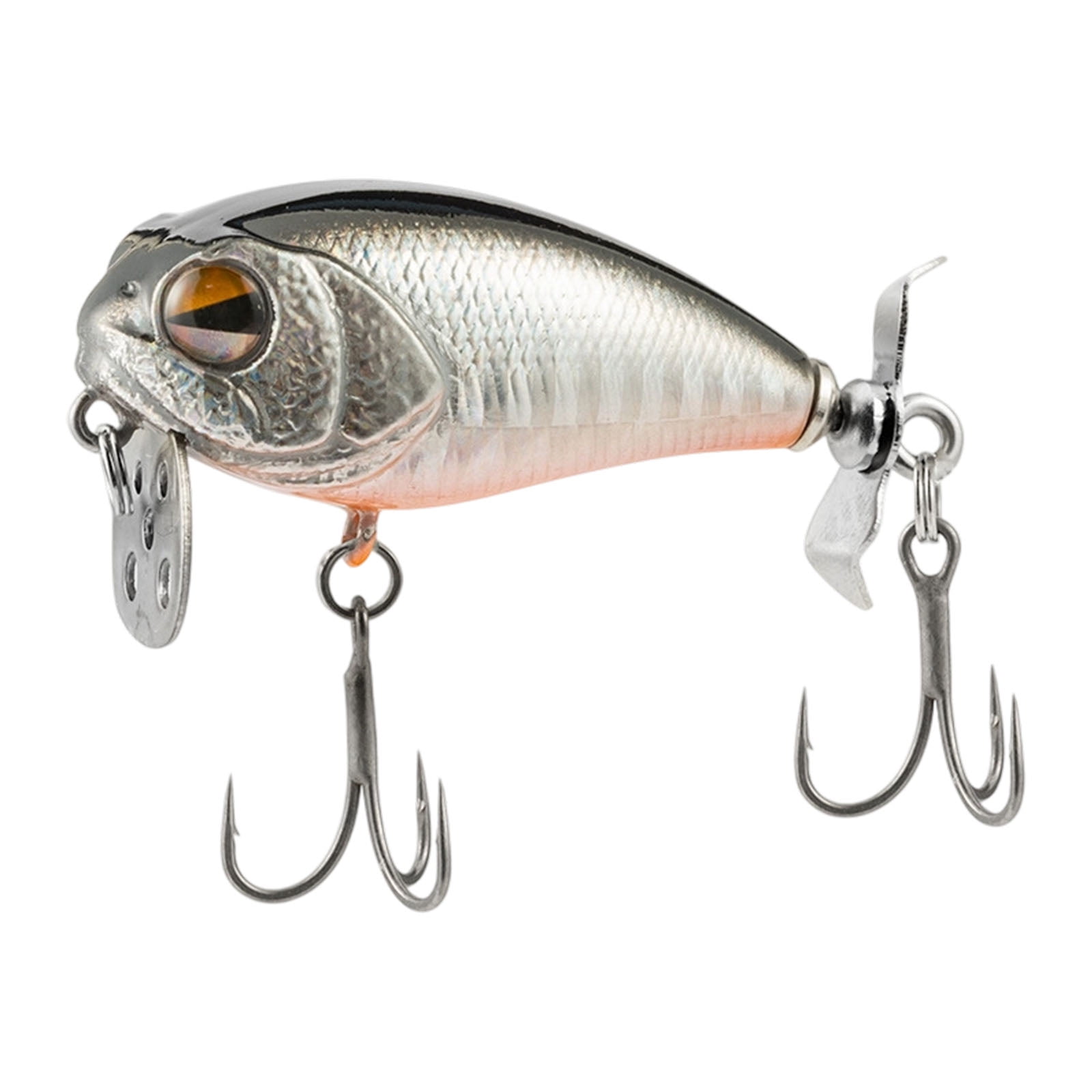 Propellers Fishing Lures With Metal Bubble Baffles and Floating for ...